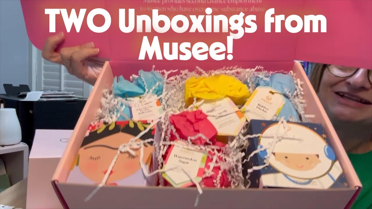 Double the Bliss! Unboxing Two Musee Bath Subscription Boxes! - YouTube