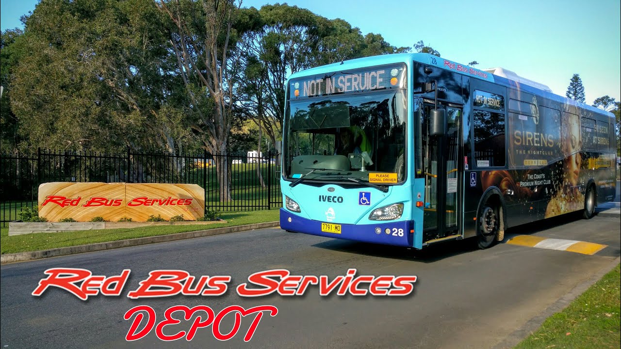 Transport for NSW Vlog No.986 Red Bus Services Depot - YouTube