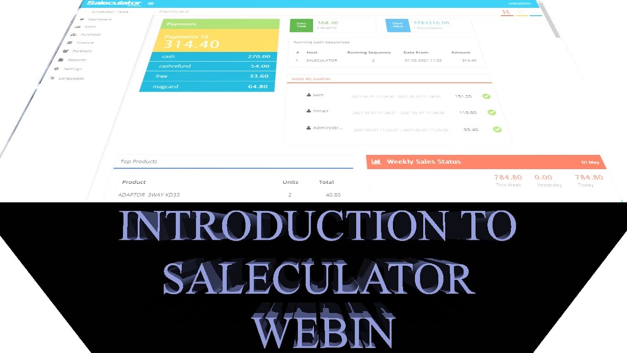 Saleculator Webin introduction - YouTube