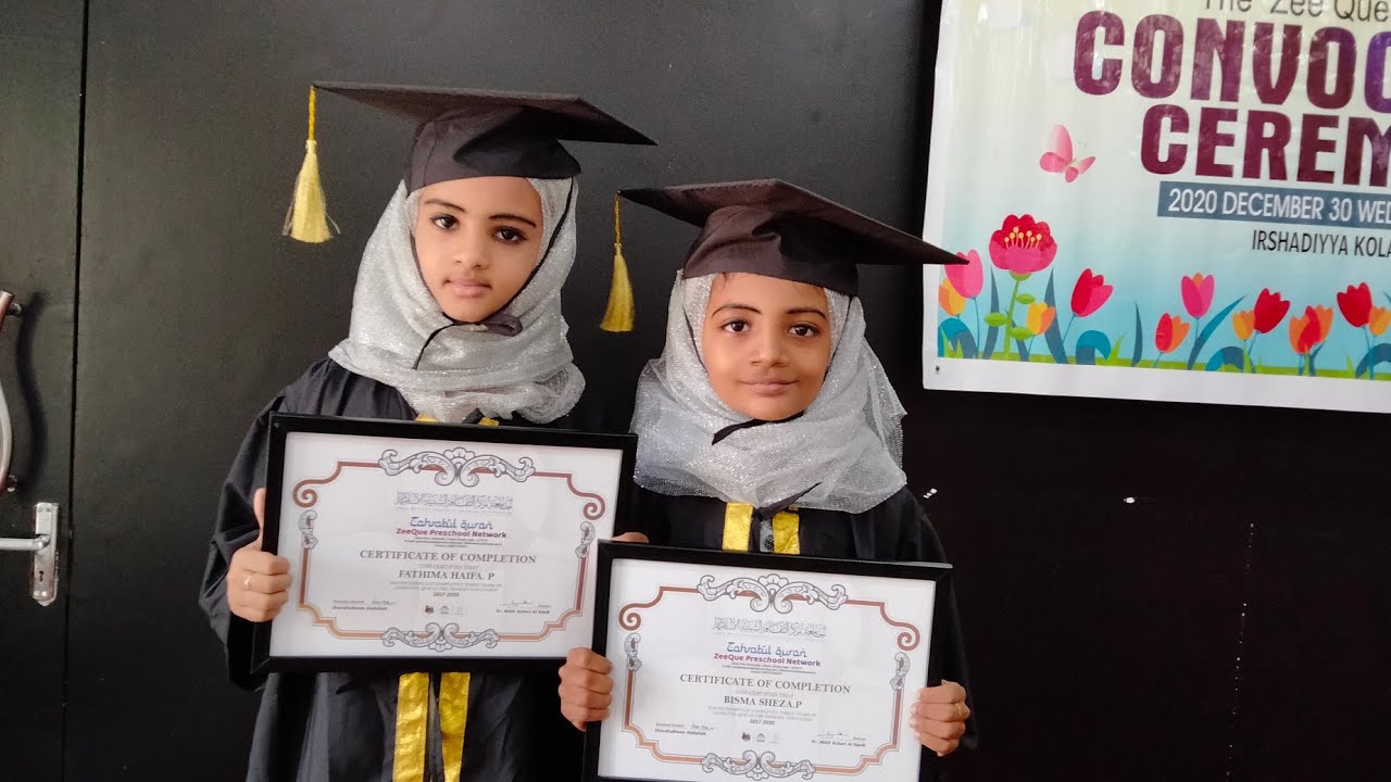convocation ceremony............. The zee Que preschool. - YouTube
