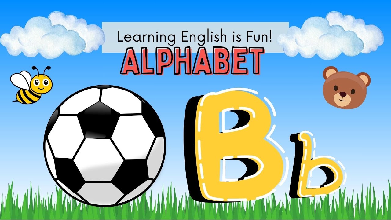 Bouncing with the Alphabet: Letter B Learning for Toddlers - YouTube