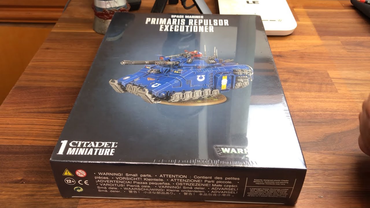 Repulsor Executioner UNBOXING! Glorious Primaris! - YouTube