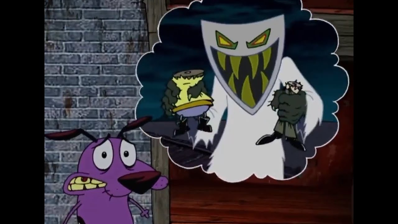Courage the Cowardly Dog ''Mad Dog is Bunny's'' #courage #fear # ...