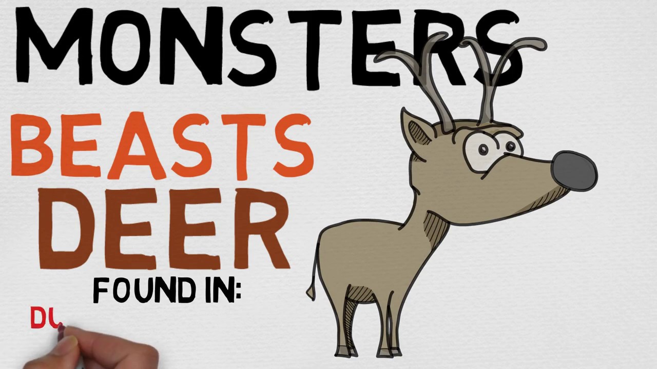 Beast #8: Deer (DnD 5E Monsters) - YouTube