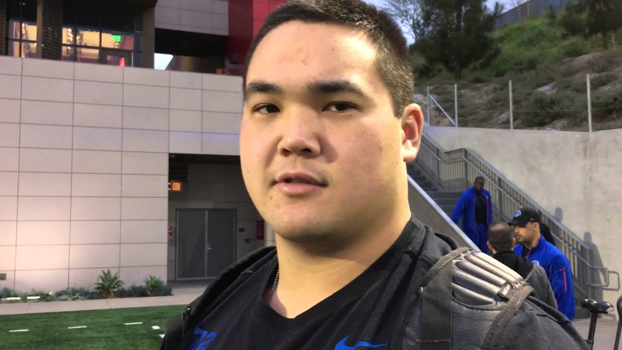 Boise State center Marcus Henry (12-19-15) - YouTube