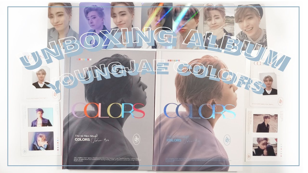 [ UNBOXING ] GOT7 YOUNGJAE - MINI ALBUM VOL.1 [COLORS FROM ARS] # ...