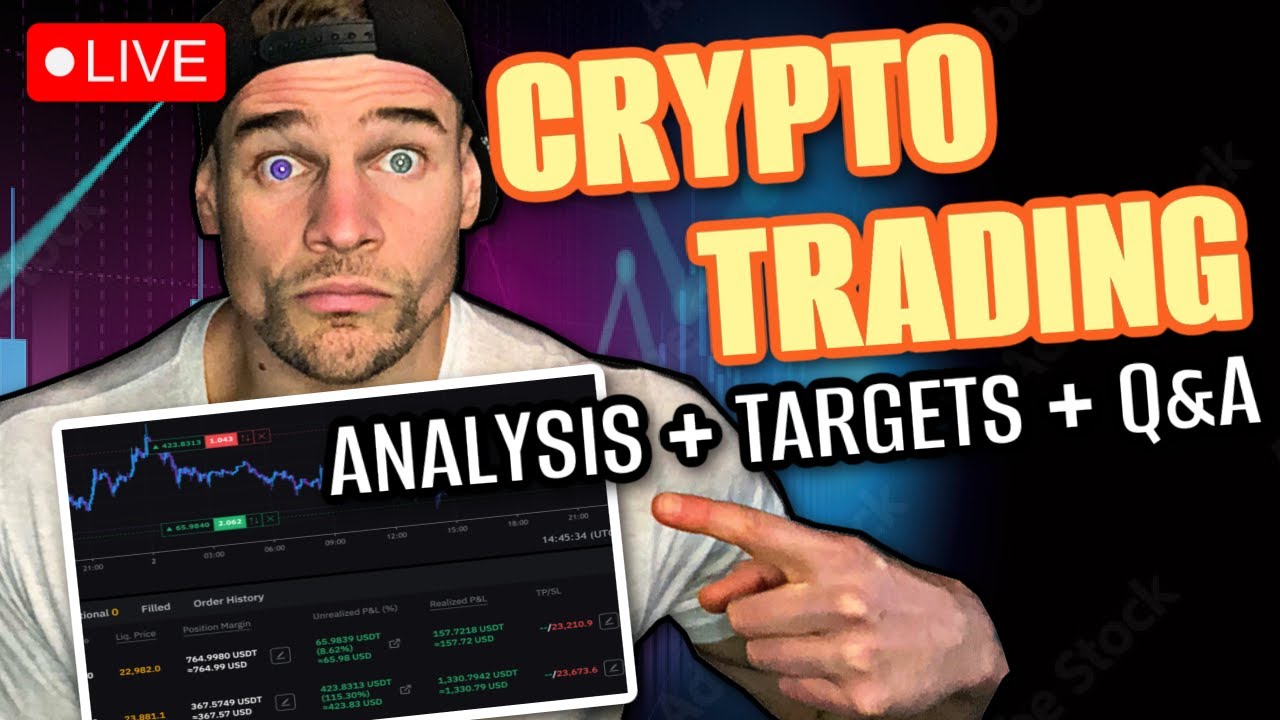 🔴 LIVE BITCOIN & ALTCOIN TRADING! ANALYSIS & TARGETS (THIS IS ONLY THE ...