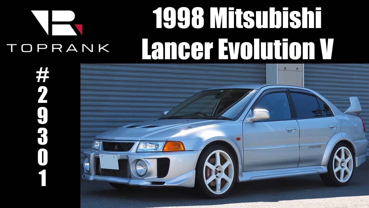 SOLD Mitsubishi Lancer Evolution 5 For Sale #29301 - YouTube