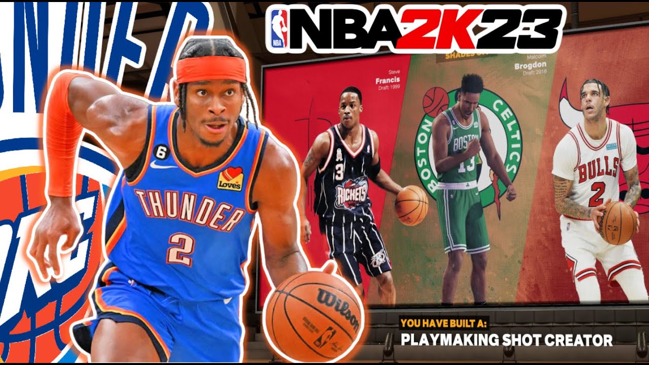 NBA 2K23 BEST SHAI GILGEOUS-ALEXANDER BUILD - YouTube