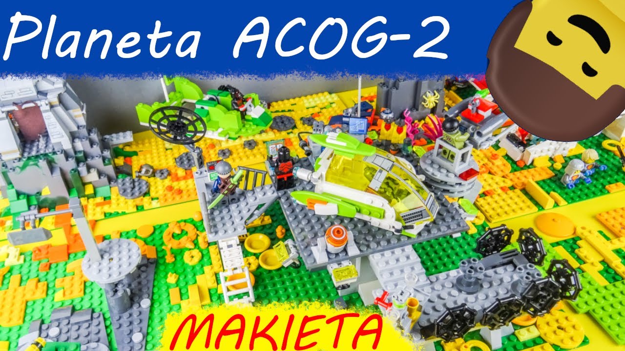 Planeta ACOG-2 / MAKIETA LEGO - YouTube