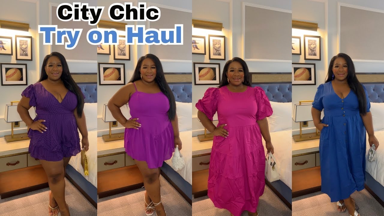 City Chic Try on Haul. Let’s get ready for fall!! - YouTube