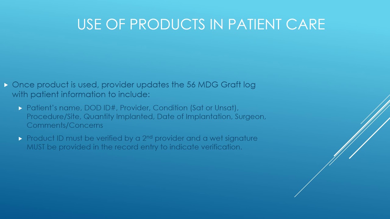 Tissue Tracking Annual Training - YouTube