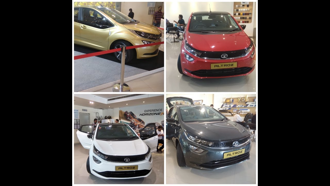 Tata Altroz Color Variants Explained |Gold, Red ,White ,Grey - YouTube