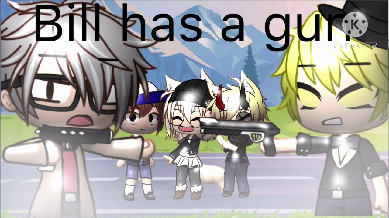 Bill cipher has a gun gcmm/Gacha club/Gravity falls - YouTube