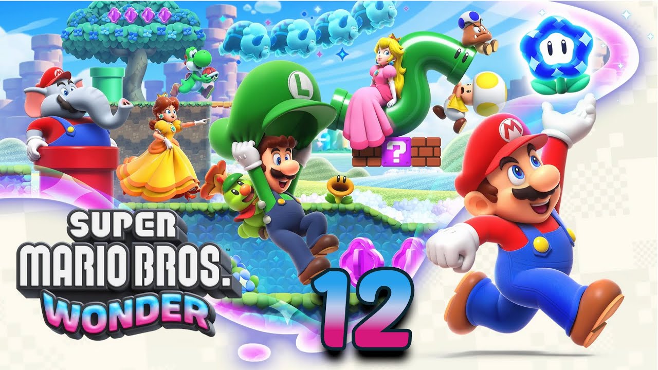 Super Mario Bros. Wonder - W6 - Magma-Tiefen (alle Wundersamen) - #12 ...