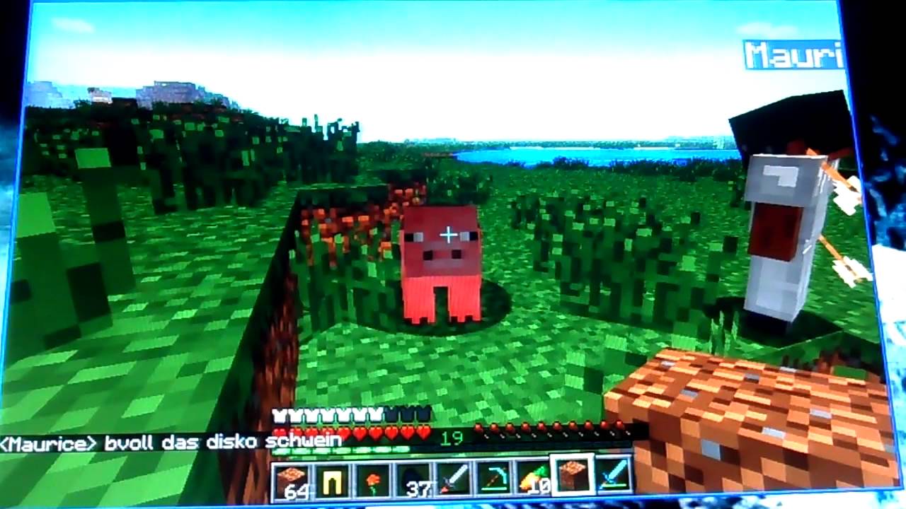 Let's Play Minecraft Together im LAN Mode # 019 - YouTube