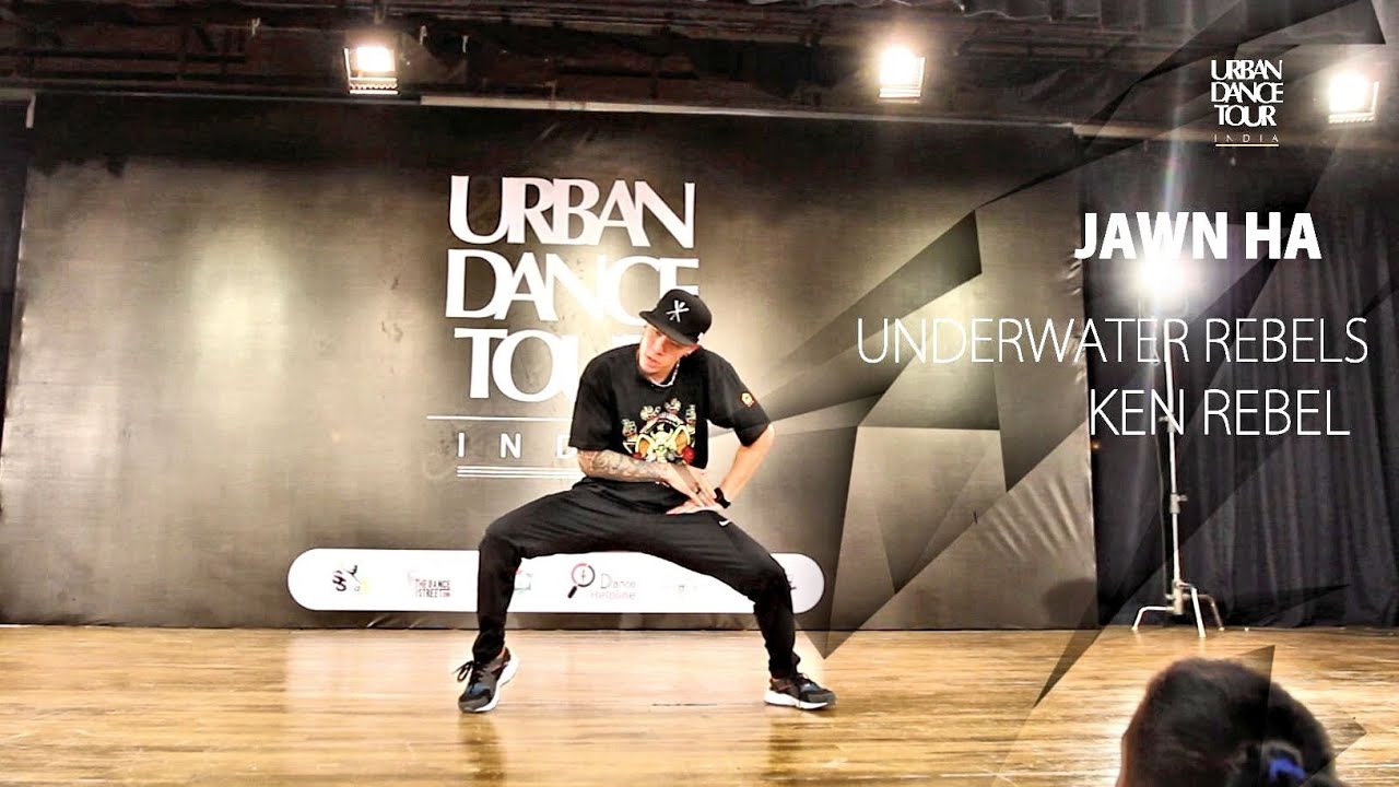 JAWN HA - Underwater Rebels by Ken Rebel | Urban Dance Tour India - YouTube