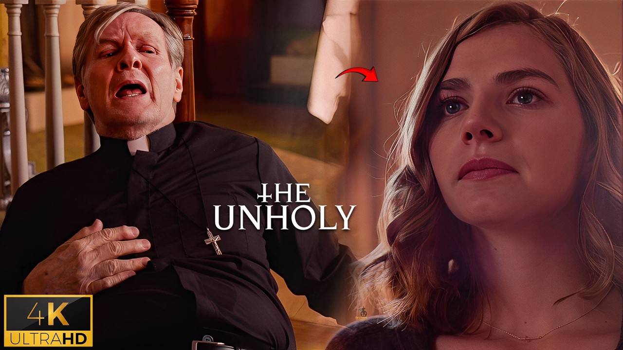 The Unholy: Father Hagan’s Terrifying Coughing Breakdown Scene - YouTube
