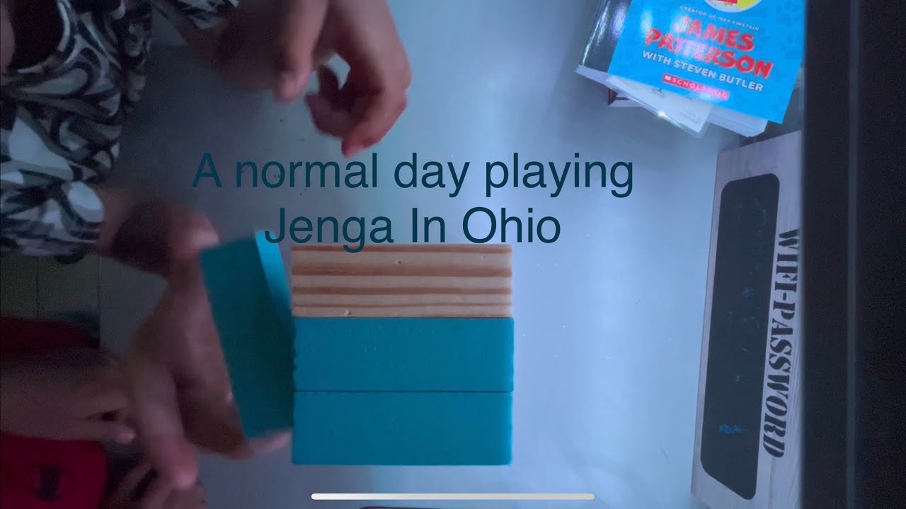 A normal day playing Jenga in Ohio - YouTube