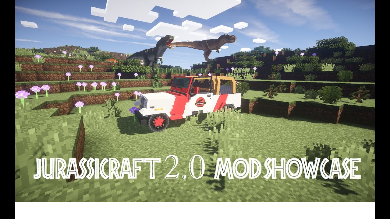 JurassiCraft 2.0 Full Release Mod Showcase PART 3: Decorative Blocks ...
