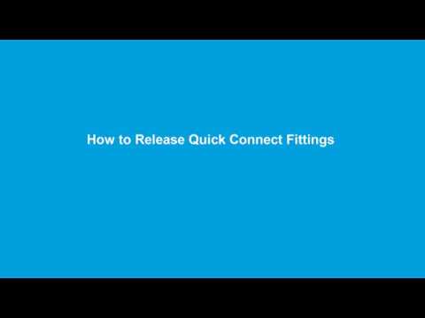 How to Release Quick Connect Fittings - Older Models - YouTube