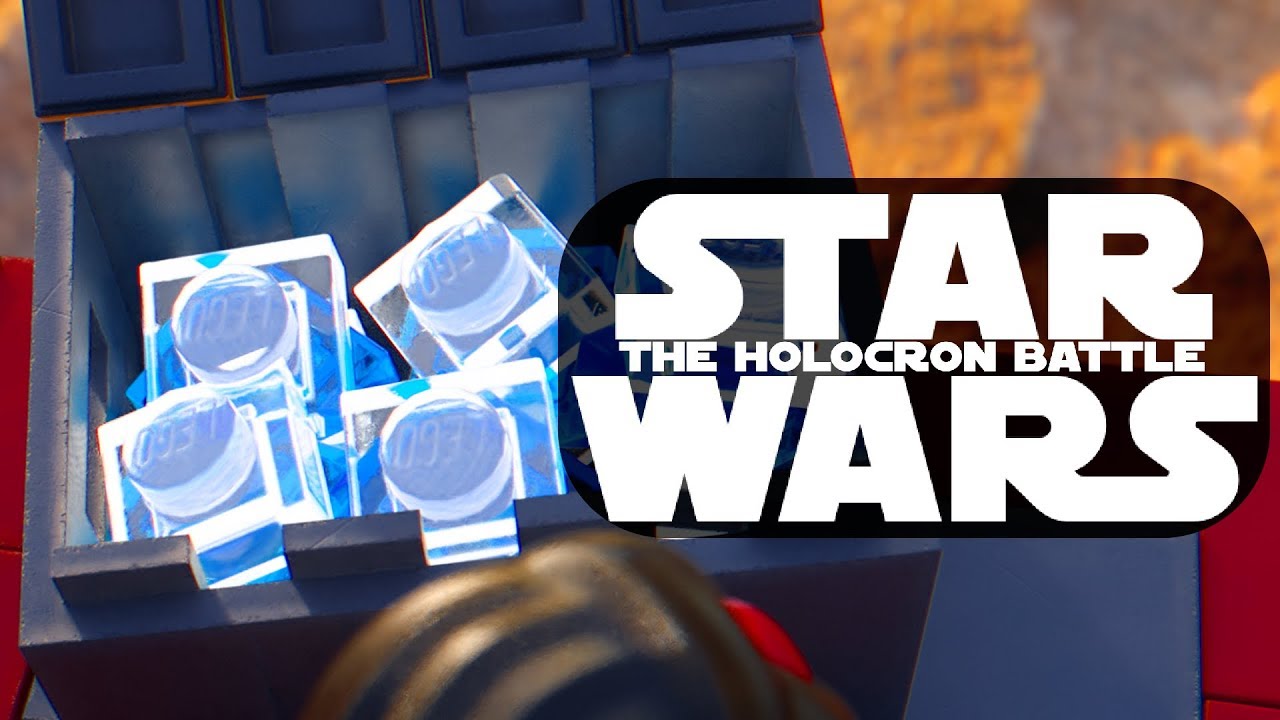 Lego Star Wars, The Holocron Battle | 3d animation - YouTube