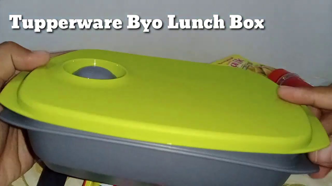 Tupperware BYO BOX -REVIEW ALAT MAKANAN - YouTube