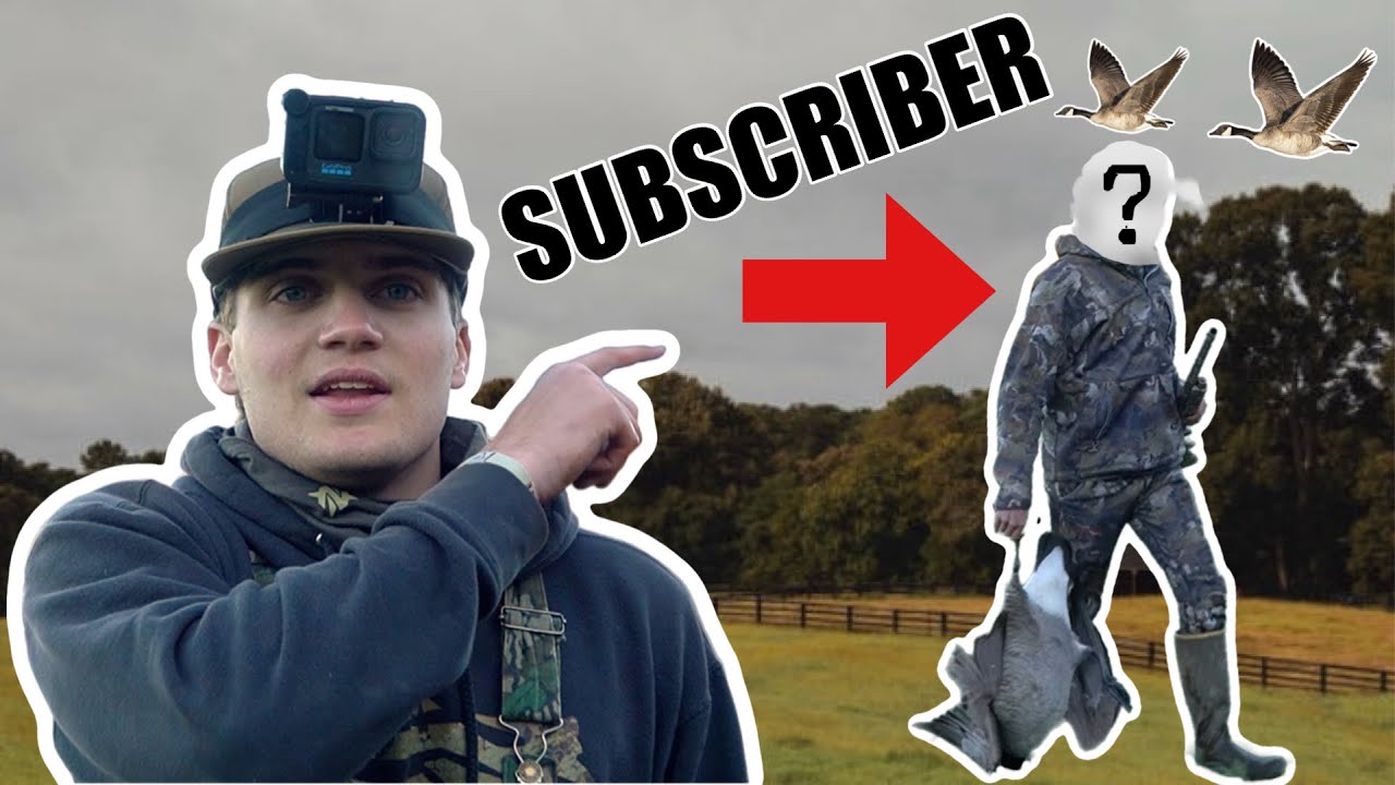 GOOSE HUNTING with a RANDOM SUBSCRIBER! | Georgia Goose Hunting 2024 ...