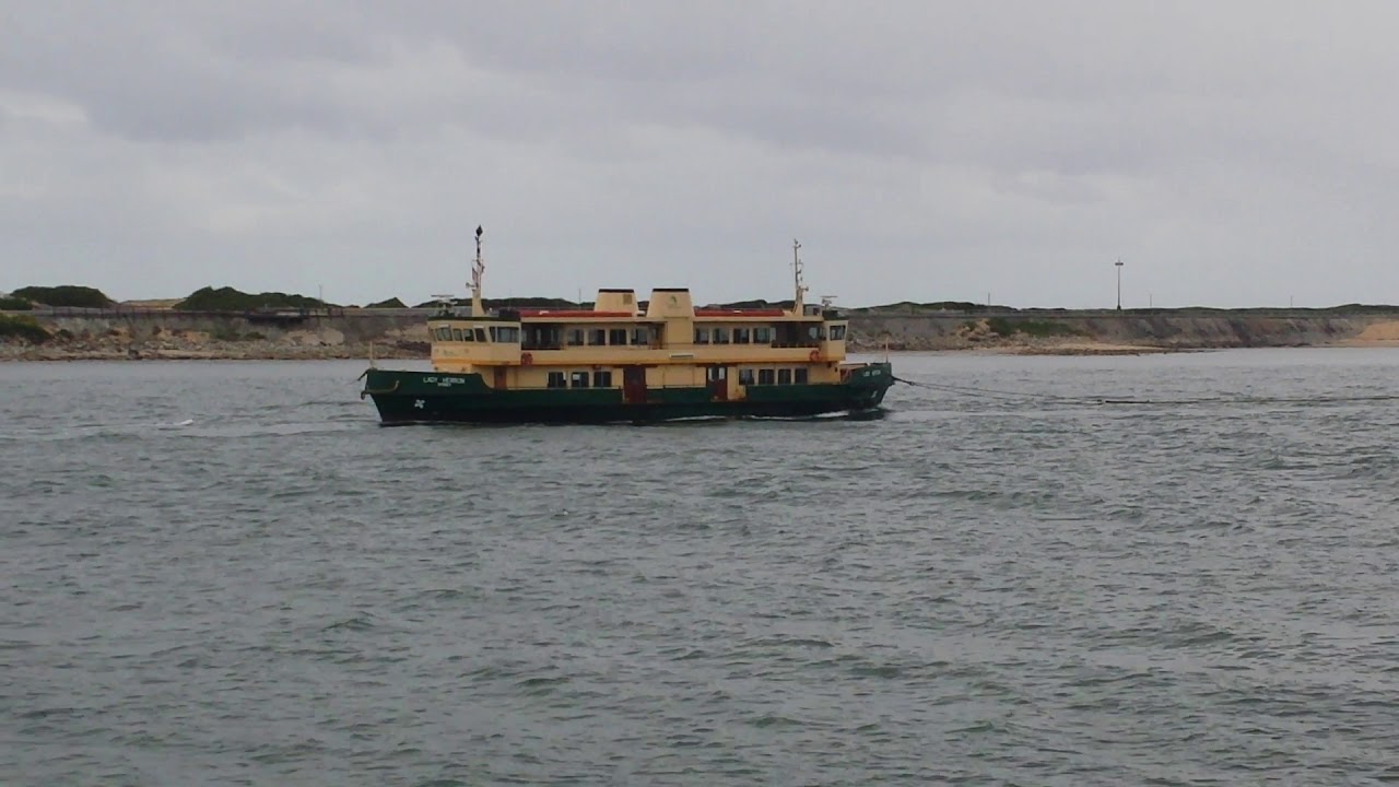 Sydney Ferry The Lady Herron Arrives In Newcastle Part 1 - YouTube