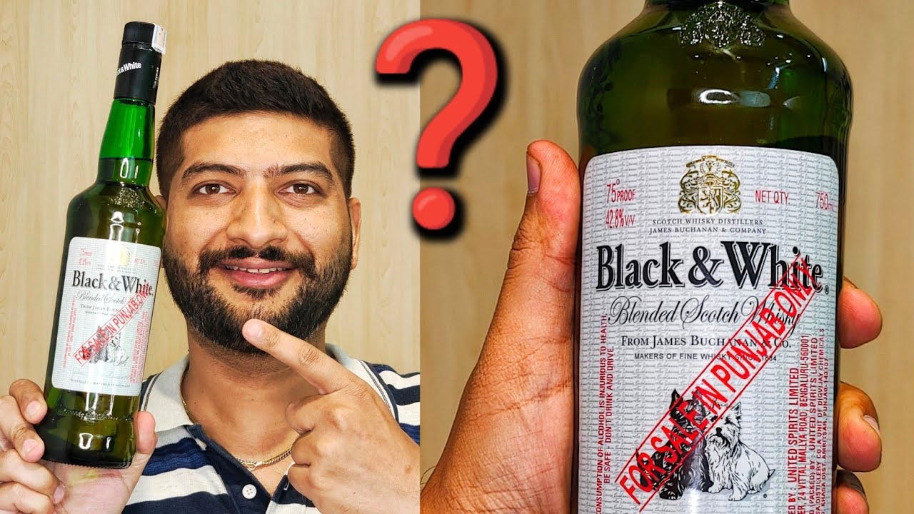 Alcohol Black And White