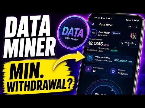 Data Miner Explained: How It Works, Minimum Withdrawal & DATA Token