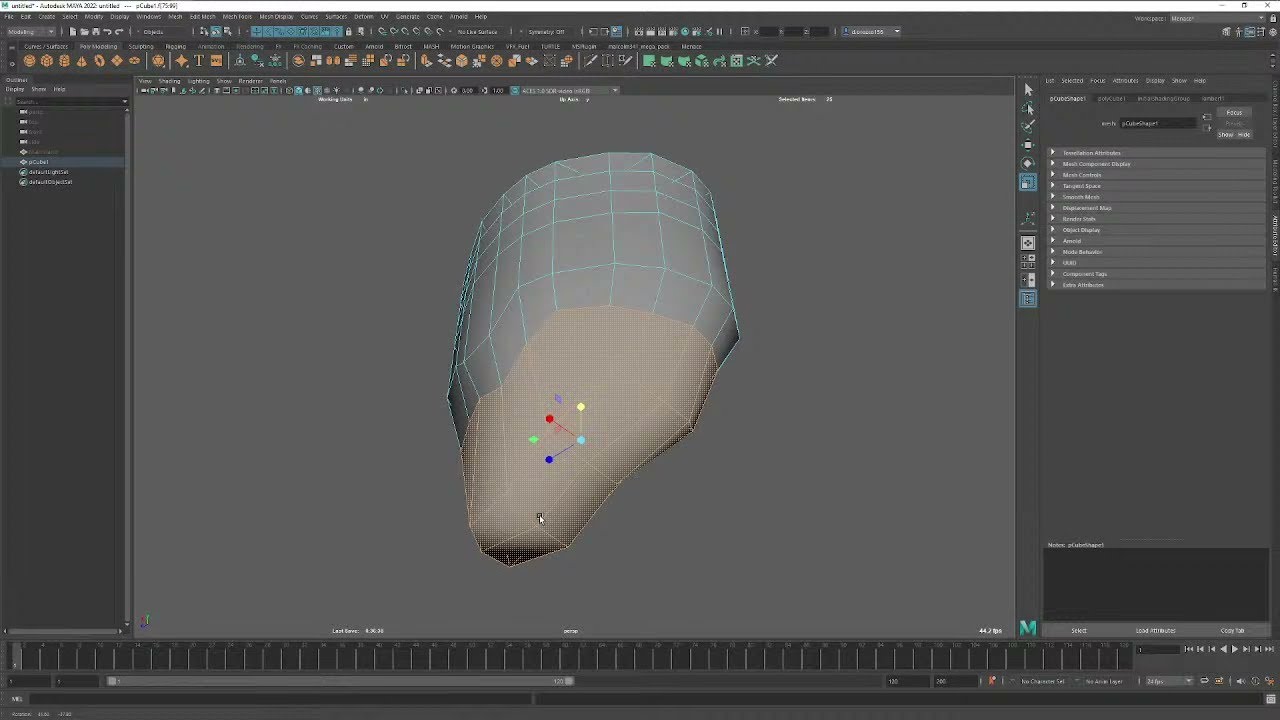 3D Modeling in Autodesk Maya LIVE STREAM - YouTube