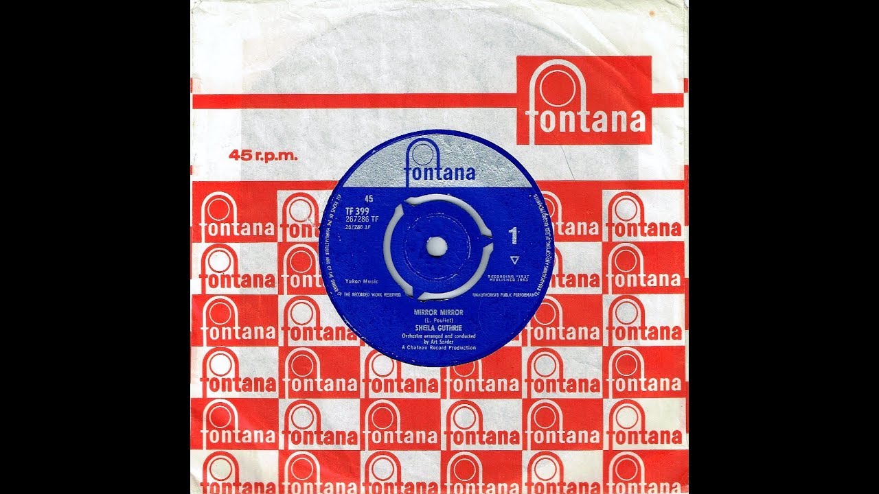 Sheila Guthrie - MIRROR MIRROR (1963) - YouTube