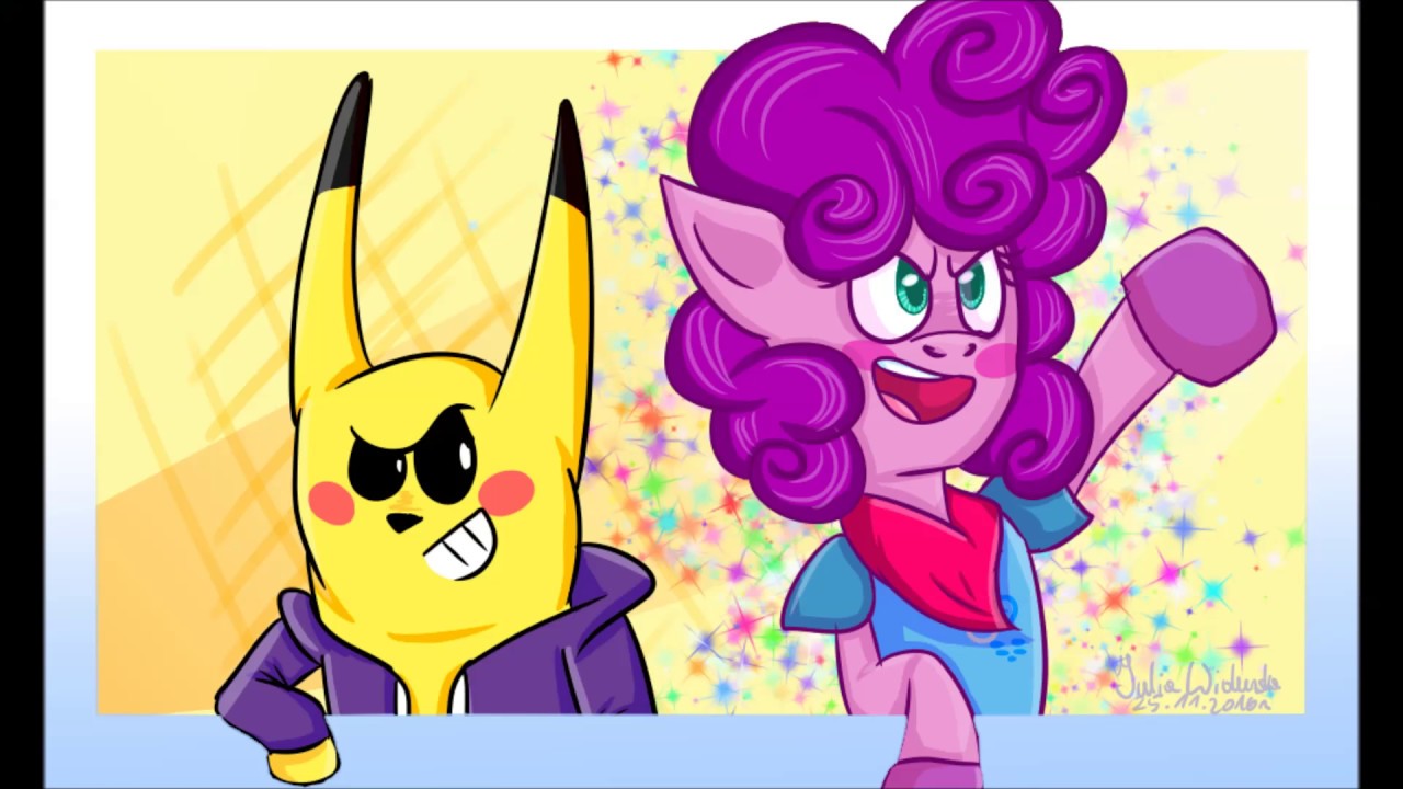 Speedpaint - Pikachu and Pinkie [Toontale AU] - YouTube