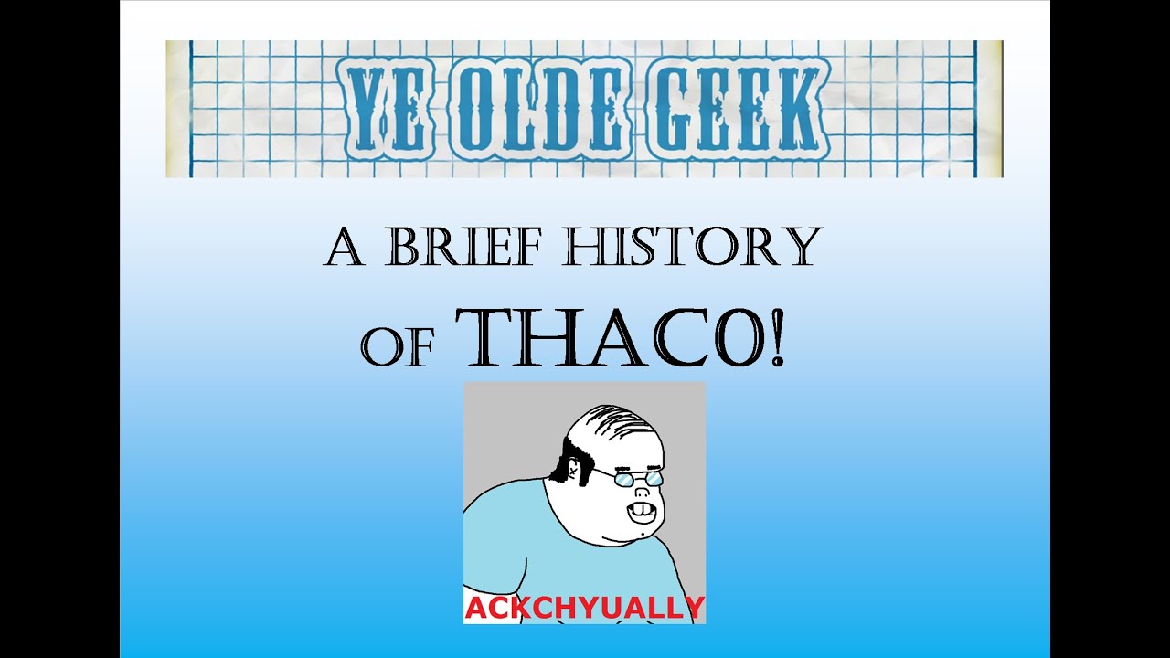 A Brief History of THAC0 - YouTube