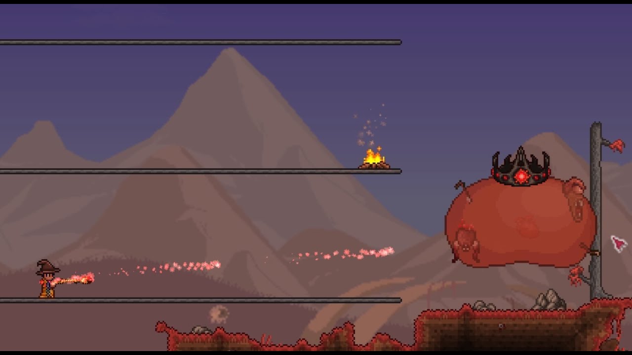 Terraria - Crimson King Slime (texture pack) - YouTube