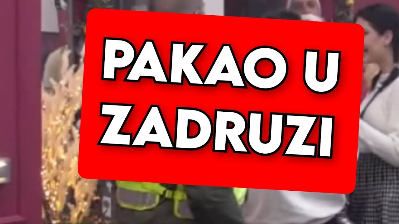 HANA SKOCILA NA GROFICU, PAKAO U ZADRUZI - YouTube