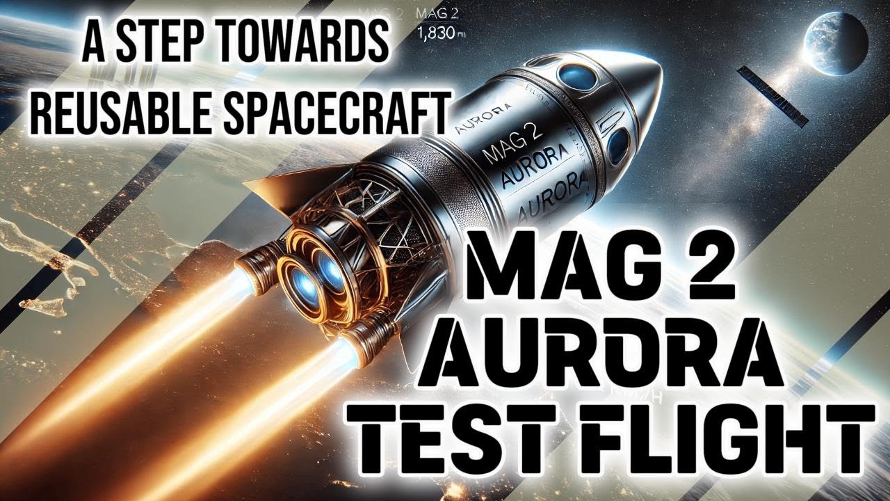 Mag 2 Aurora Test Flight: A Step Towards Reusable Spacecraft - YouTube