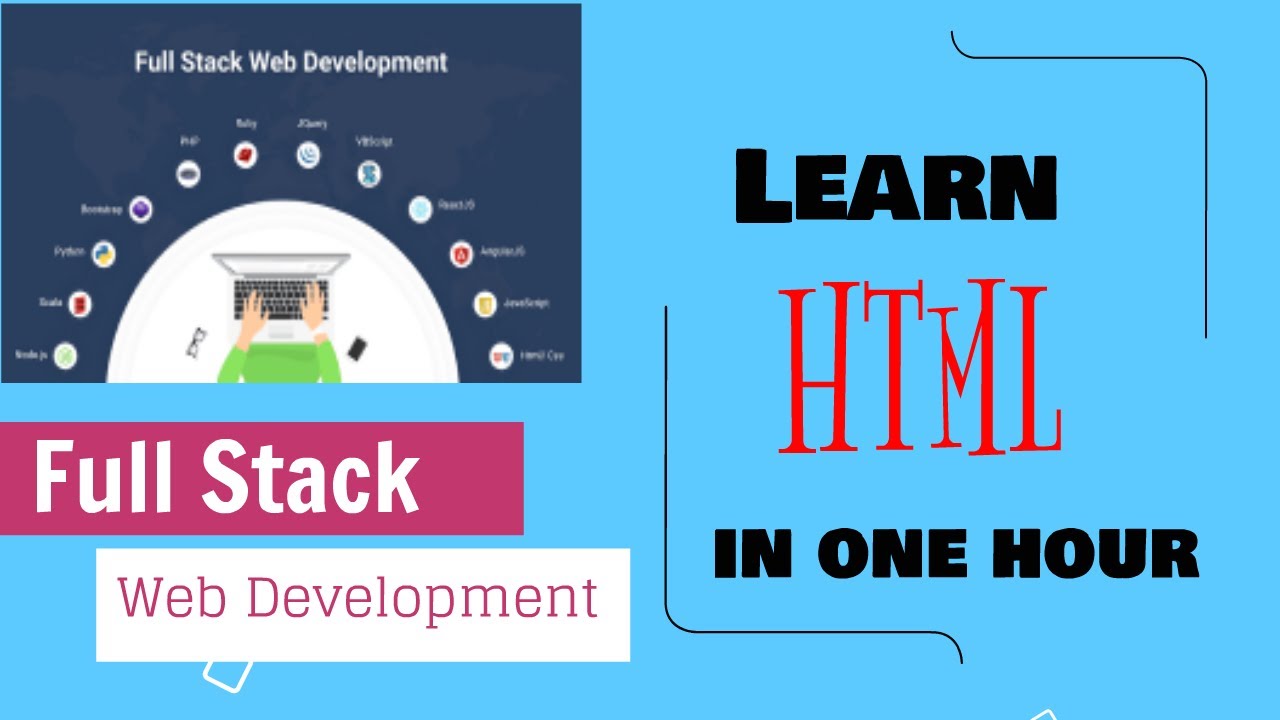 Learn HTML In 60 Min | Web Development Course | Lecture 2 | with ...