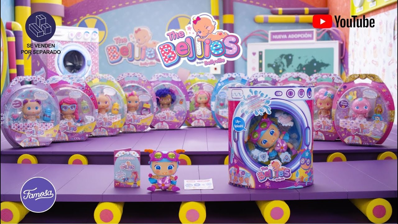 The Bellies: Lily-Splash! La ÚNICA Bellie que se puede MOJAR! - YouTube