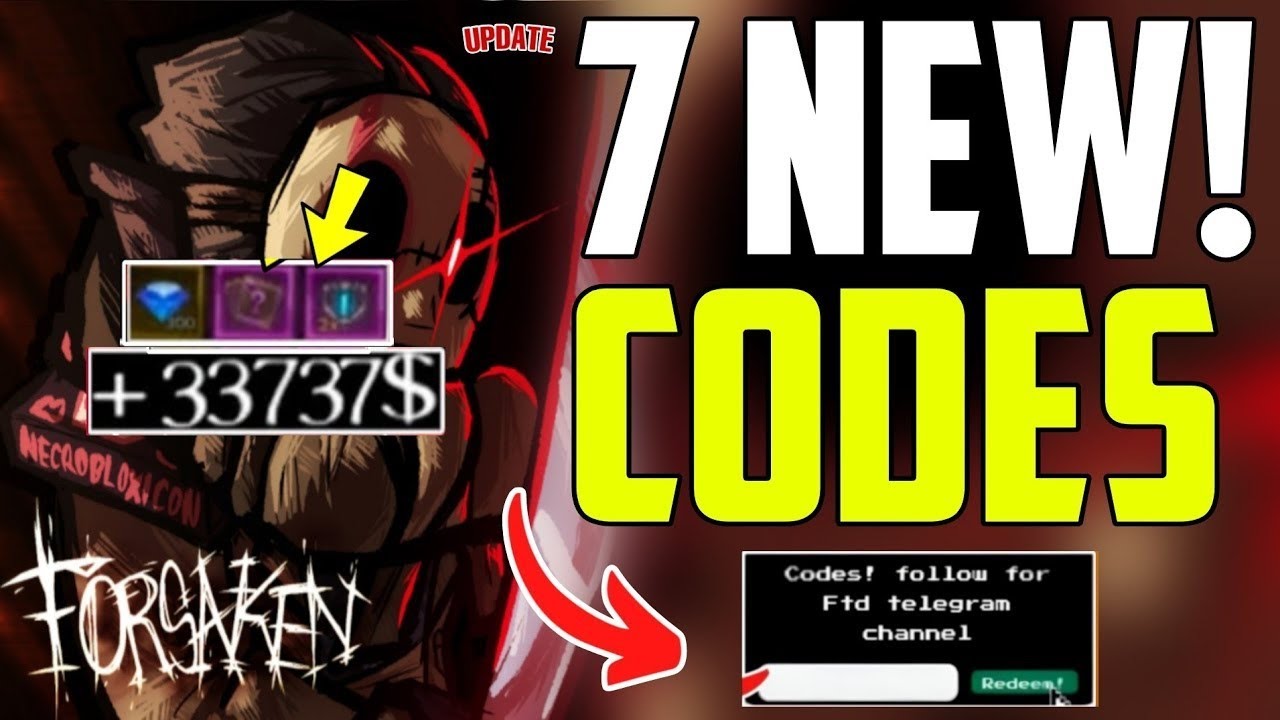 ⚠️SECRET!!💥CODES⚠️ ALL ROBLOX FORSAKEN IN 2025 - CODES FORSAKEN ...