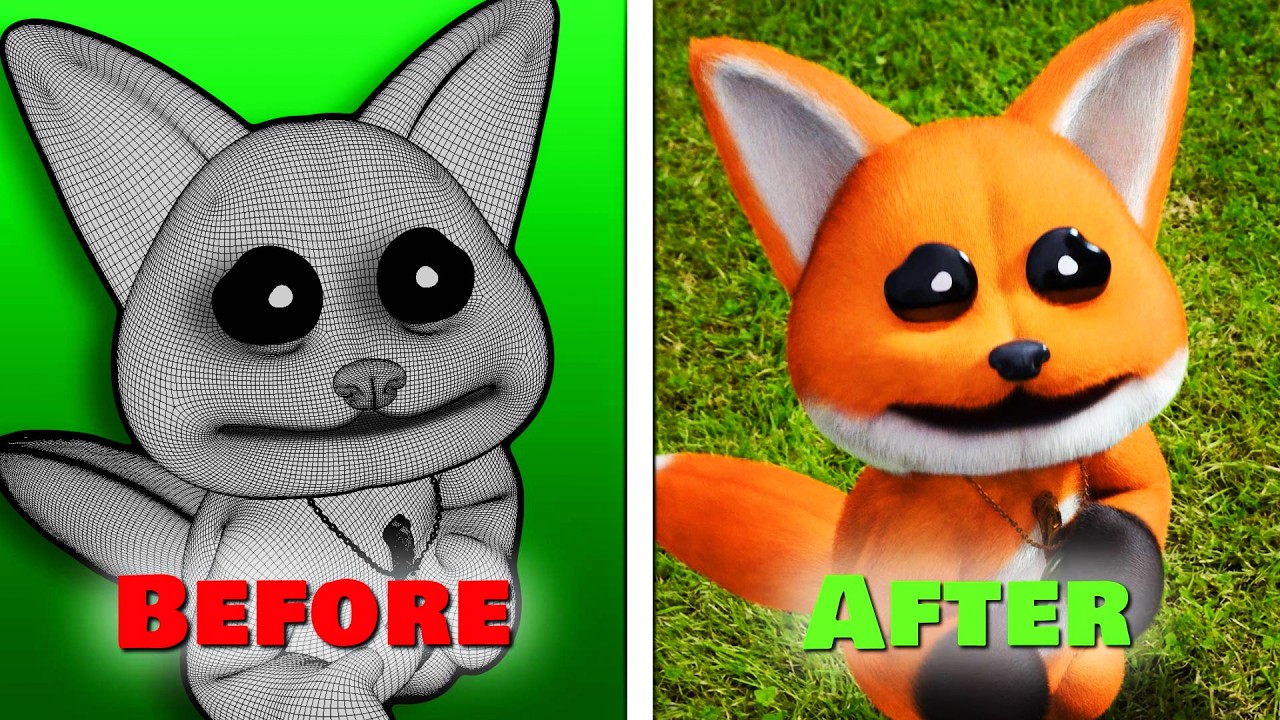 [BEFORE vs AFTER] The Rejected Smiling Critters Sad Story (From Poppy ...