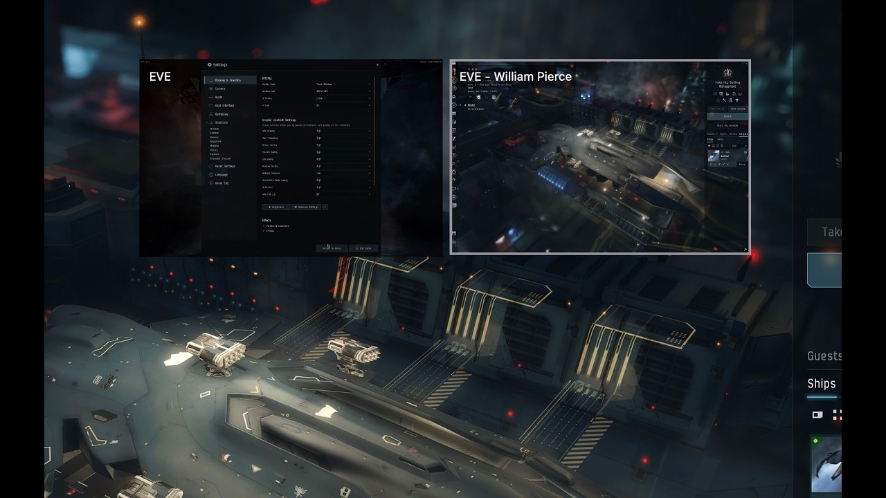Overview: EVE Online Window Previews on macOS - YouTube