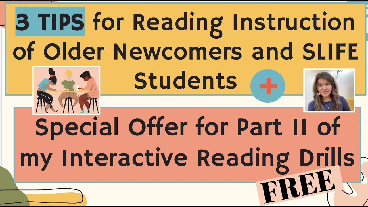 ELL Teacher/How to teach older students reading AND announcement of ...