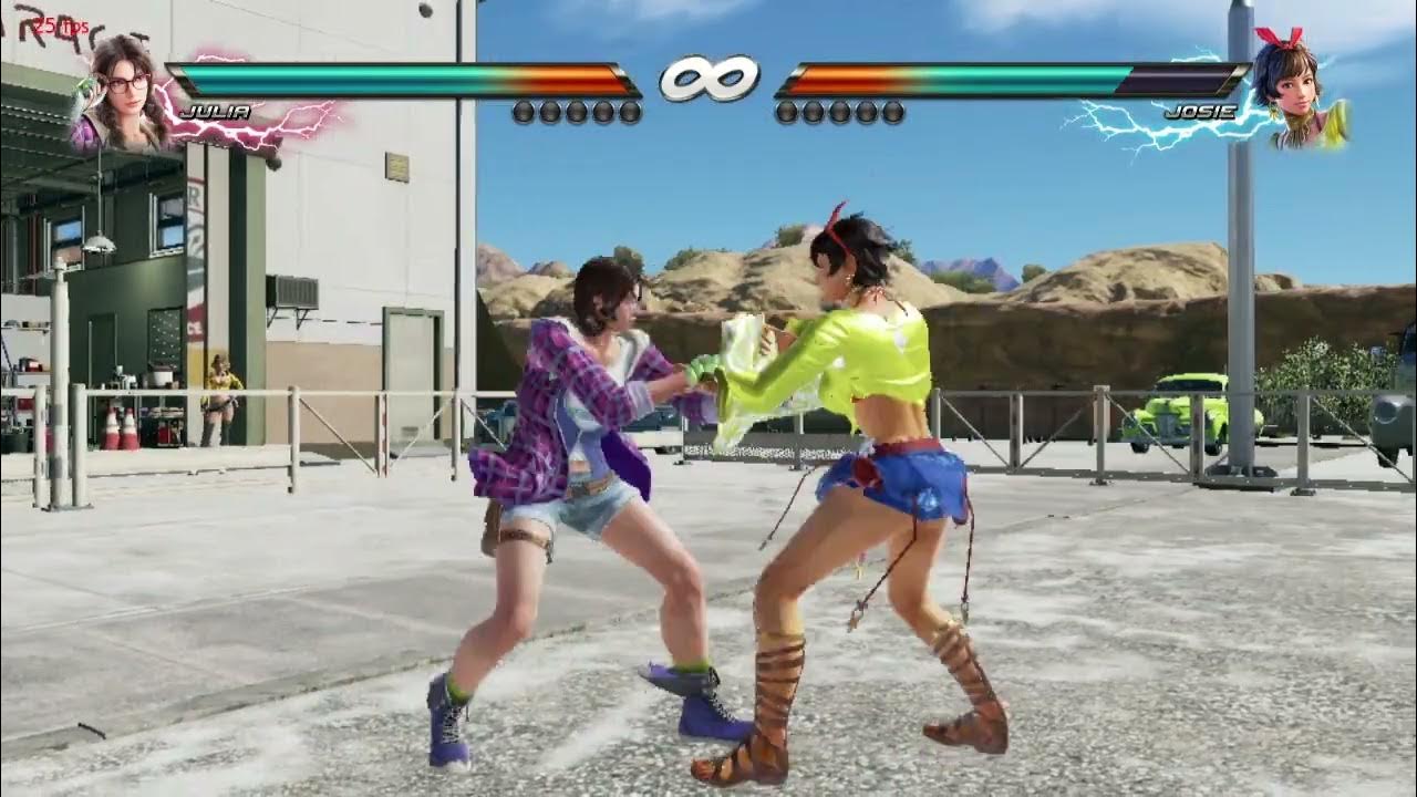 Tekken 7 Julia Mad Axes On Josie - YouTube