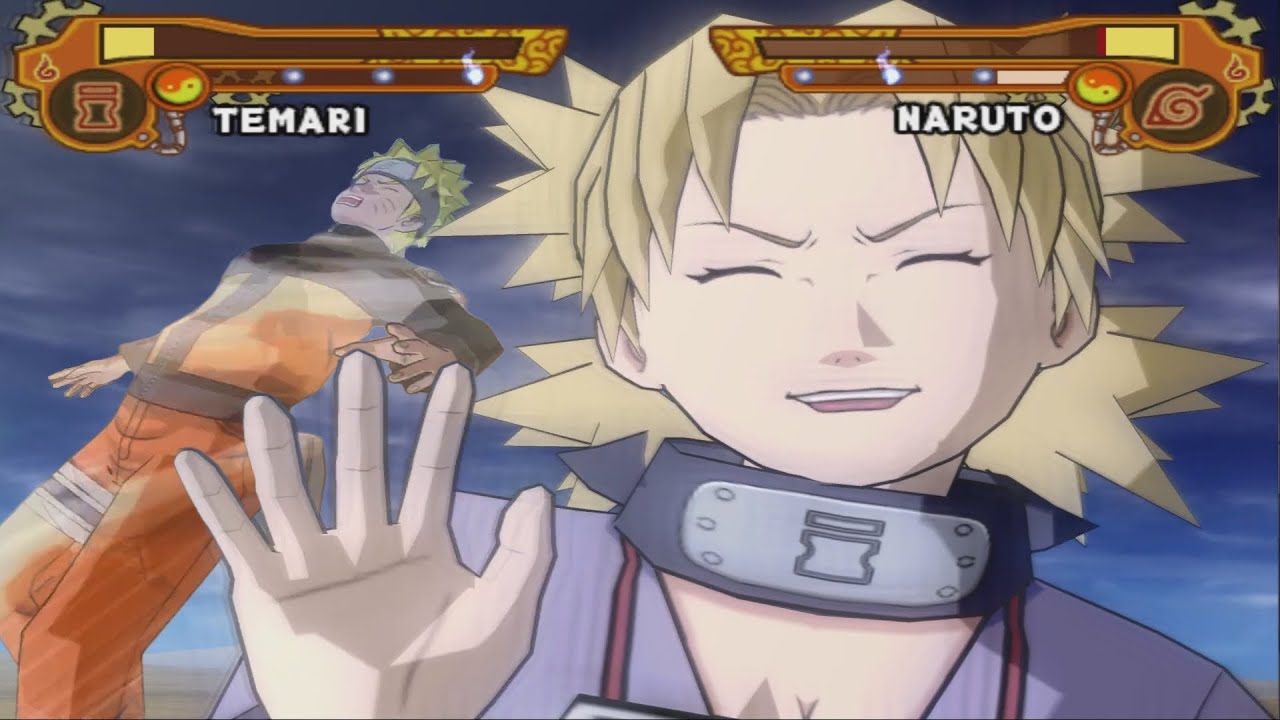 {Temari (Clássico) Vs Naruto} Naruto Shippuden Ultimate Ninja 5 - YouTube