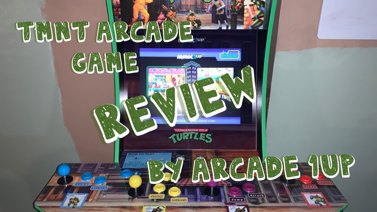 TmnT Arcade 1up review - YouTube
