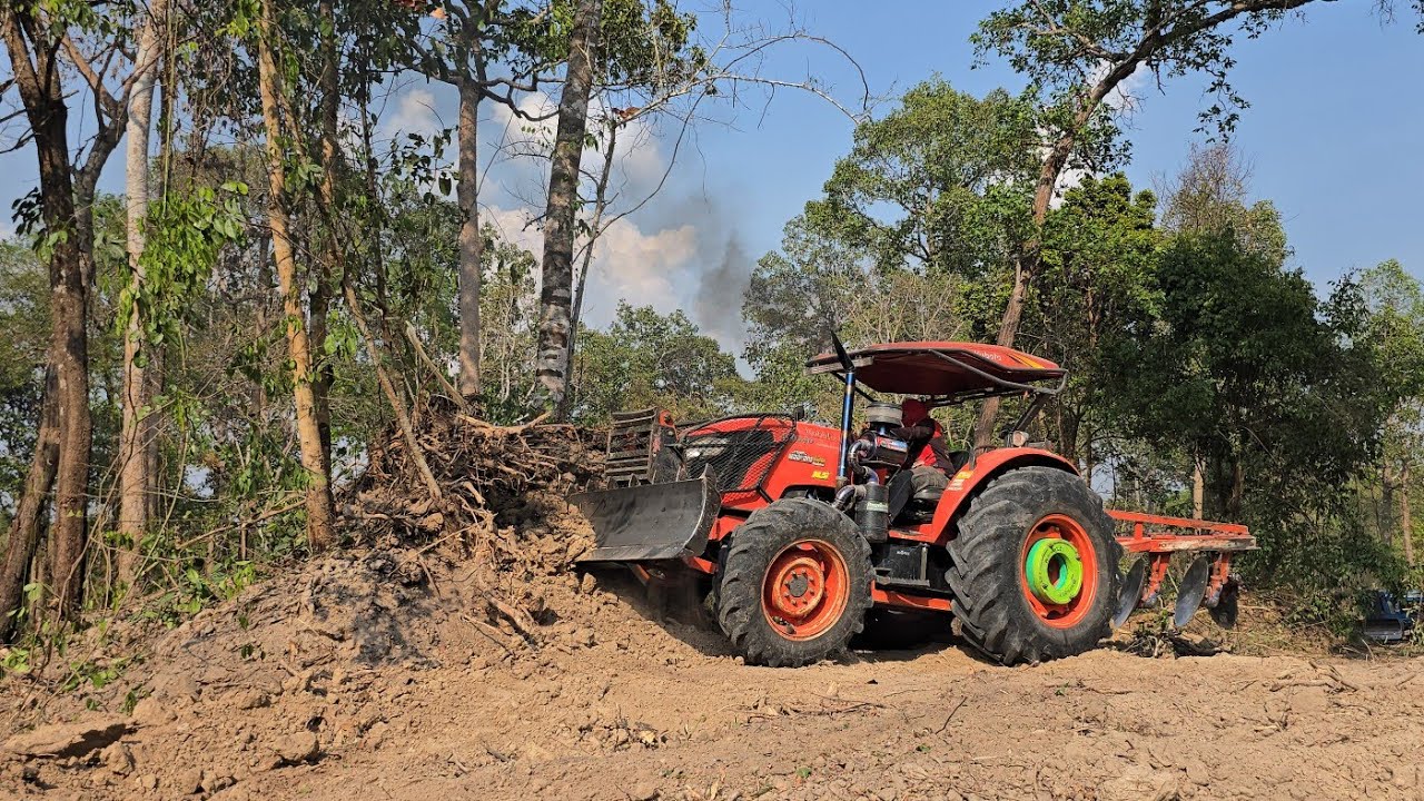 ลุยต่อม้างโพนแข็งๆกับเจ้าเวทเขียวm9540 - YouTube