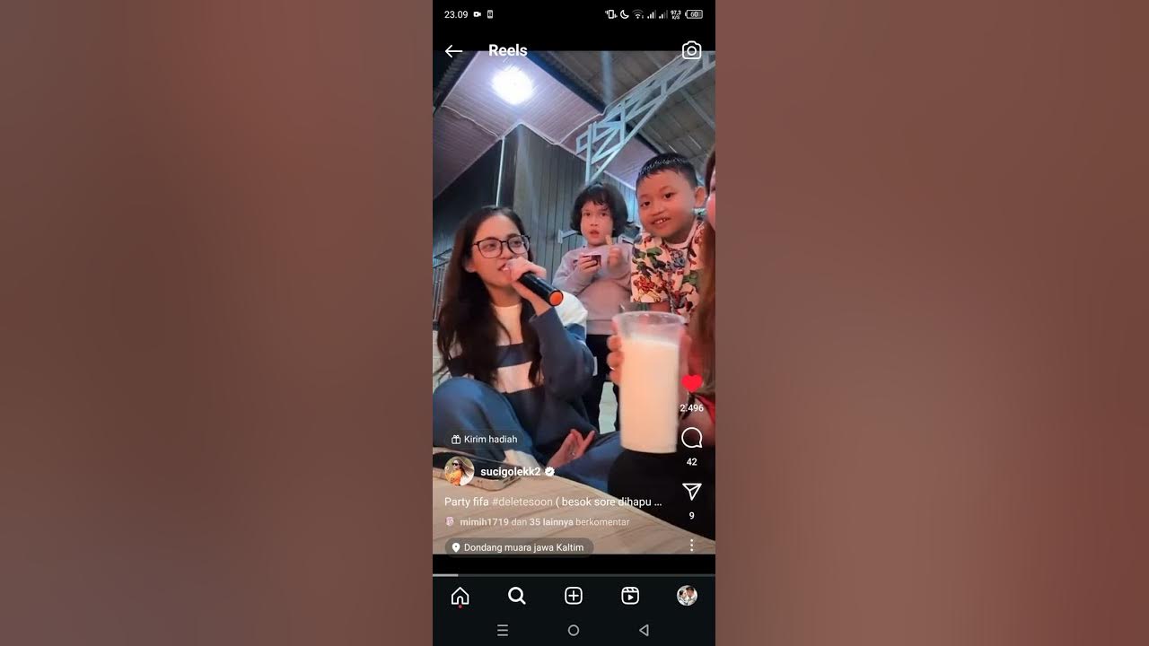 Keseruan Putri Isnari breng keluarga dondang - YouTube