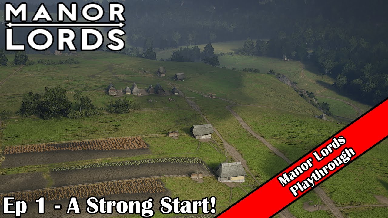 A Strong Start! - Manor Lords Against The Baron - Chilled Out ...